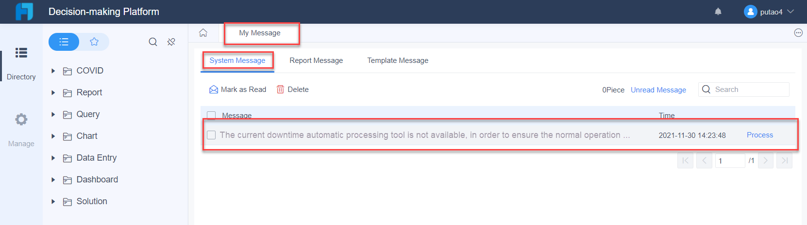Downtime Handling-FineReport Help Document