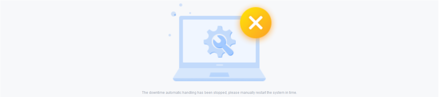 Downtime Handling-FineReport Help Document