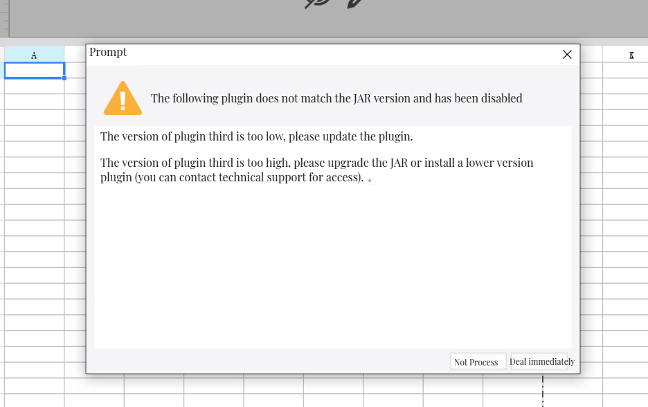 Common Problems Due to JAR Package Mismatch-FineReport Help Document