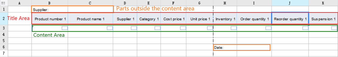 Excel Import Mark-FineReport Help Document