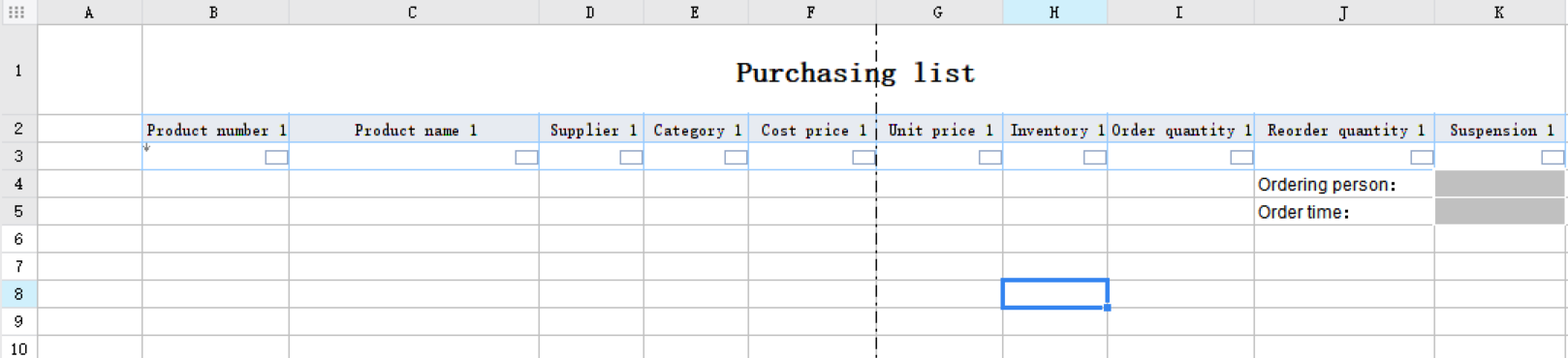 Excel Import Mark-FineReport Help Document