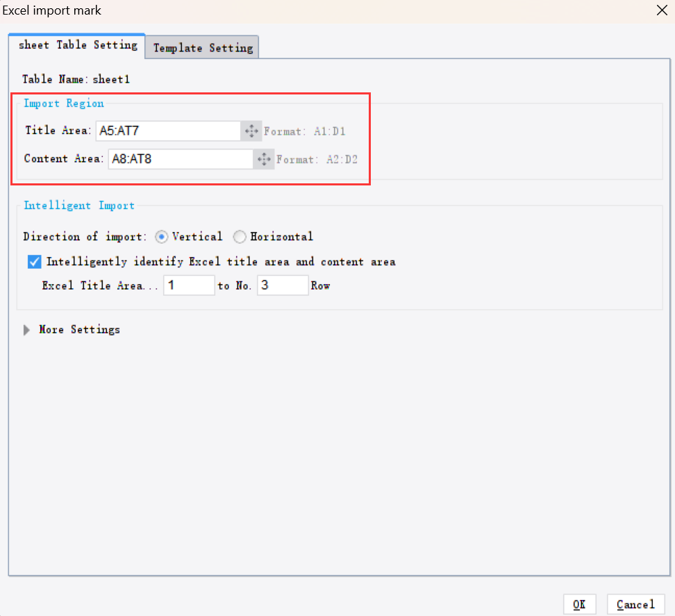 Excel Import Mark-FineReport Help Document
