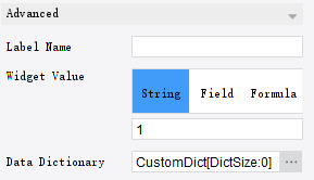 Form Widgets-FineReport Help Document