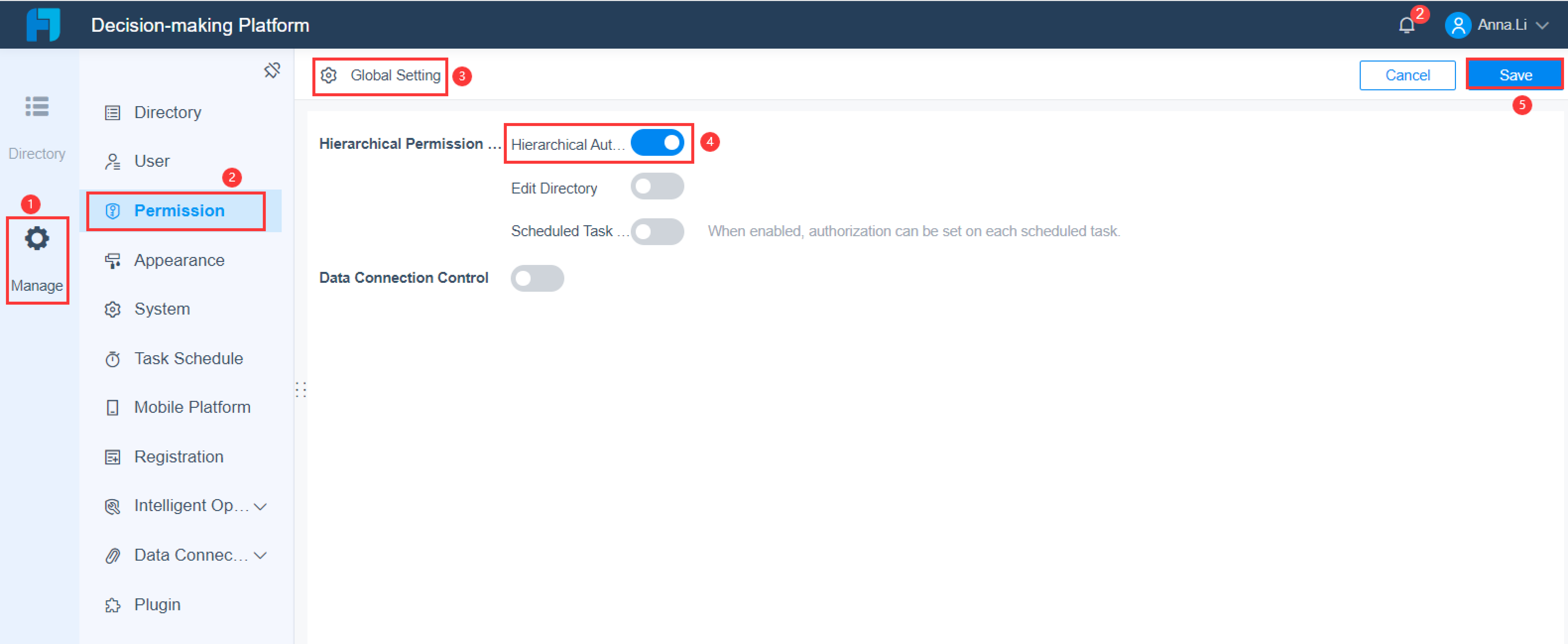 Managing Data Portal-FineReport Help Document