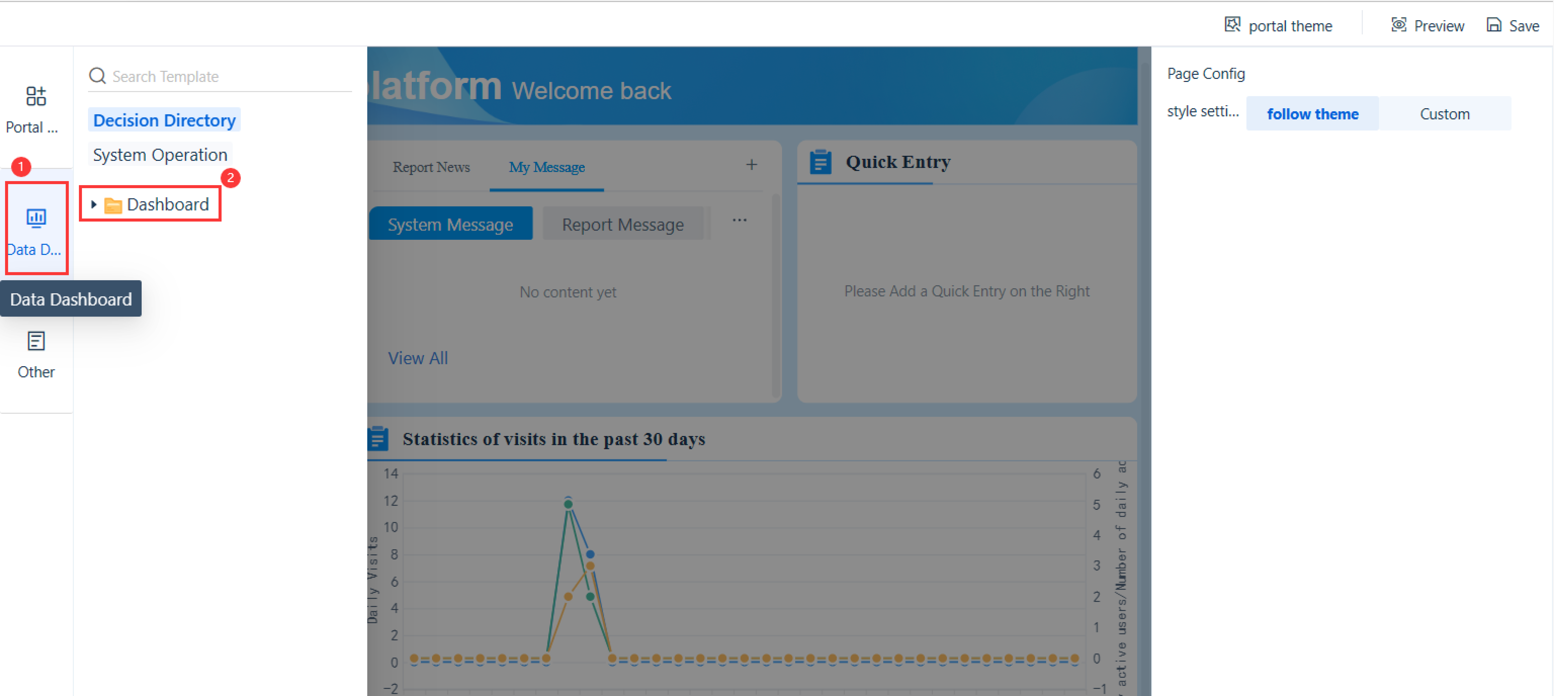 Managing Data Portal-FineReport Help Document