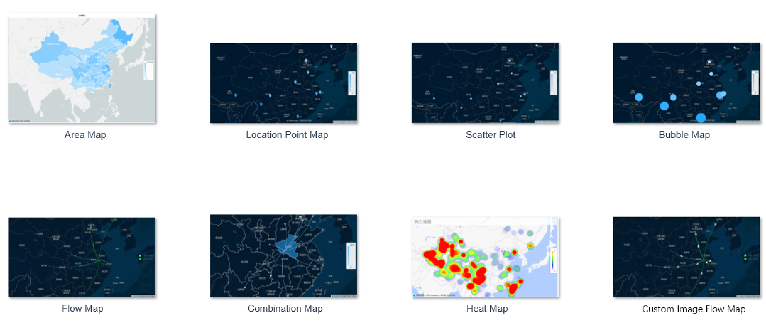 Chart Type-FineReport Help Document