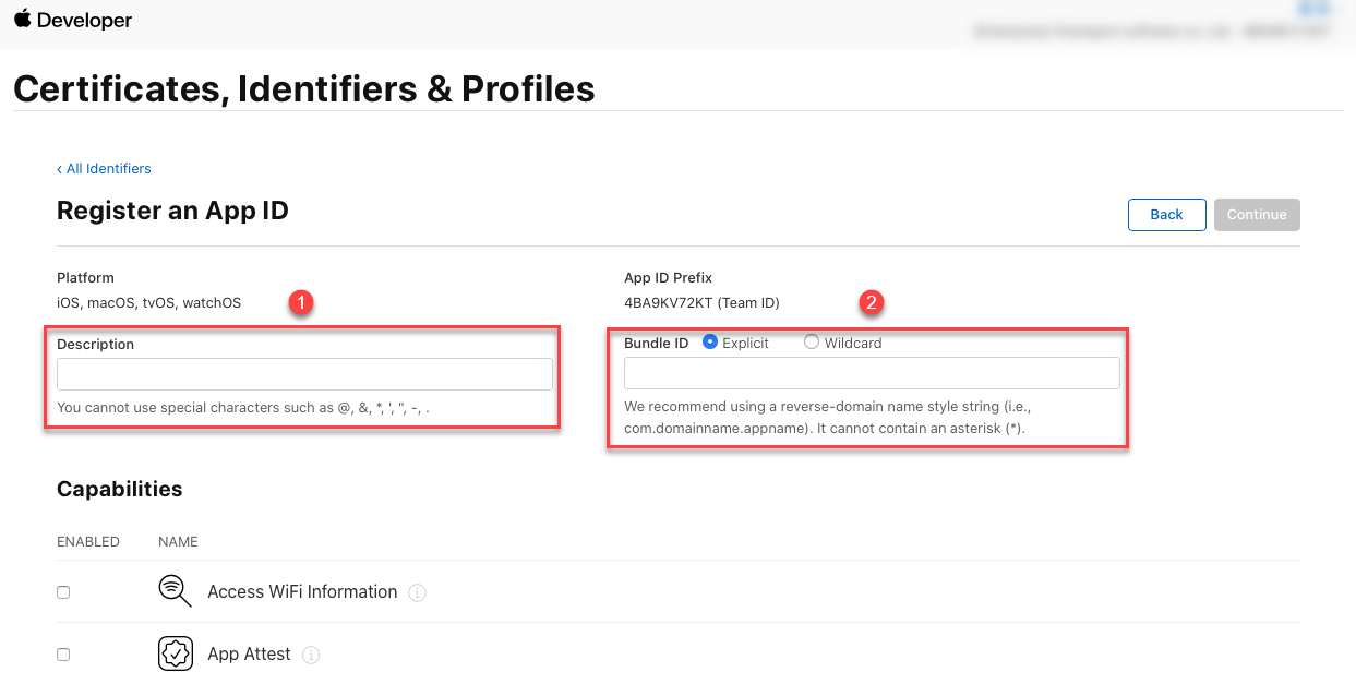Obtaining an iOS Certificate-FineReport Help Document