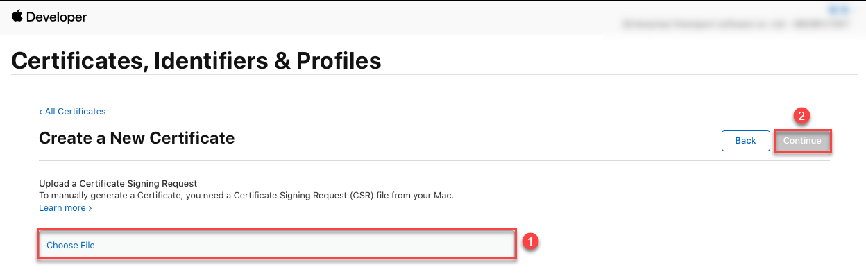 Obtaining an iOS Certificate-FineReport Help Document