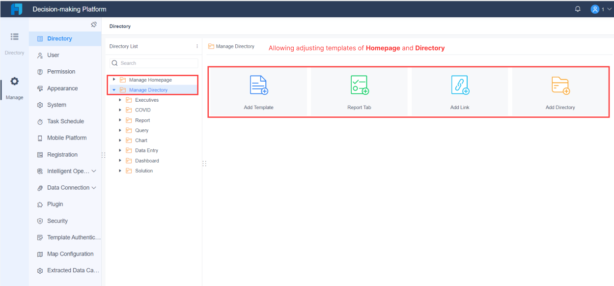 FineReport Interface Introduction-FineReport Help Document