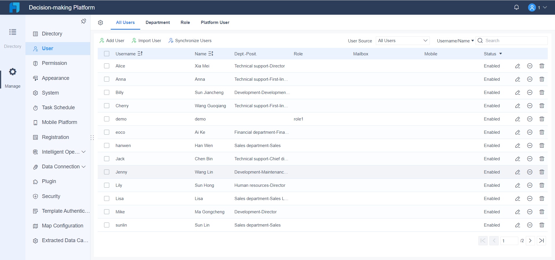 FineReport Interface Introduction-FineReport Help Document