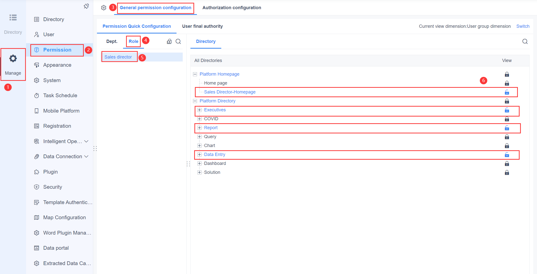 Data Portal Usage Example-FineReport Help Document