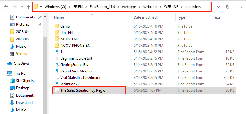 Data Portal Usage Example-FineReport Help Document