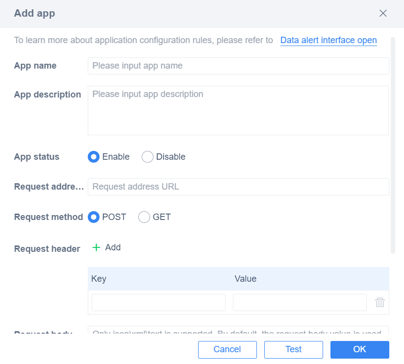Data Alert Third Party Notification Interface Configuration-FineReport ...