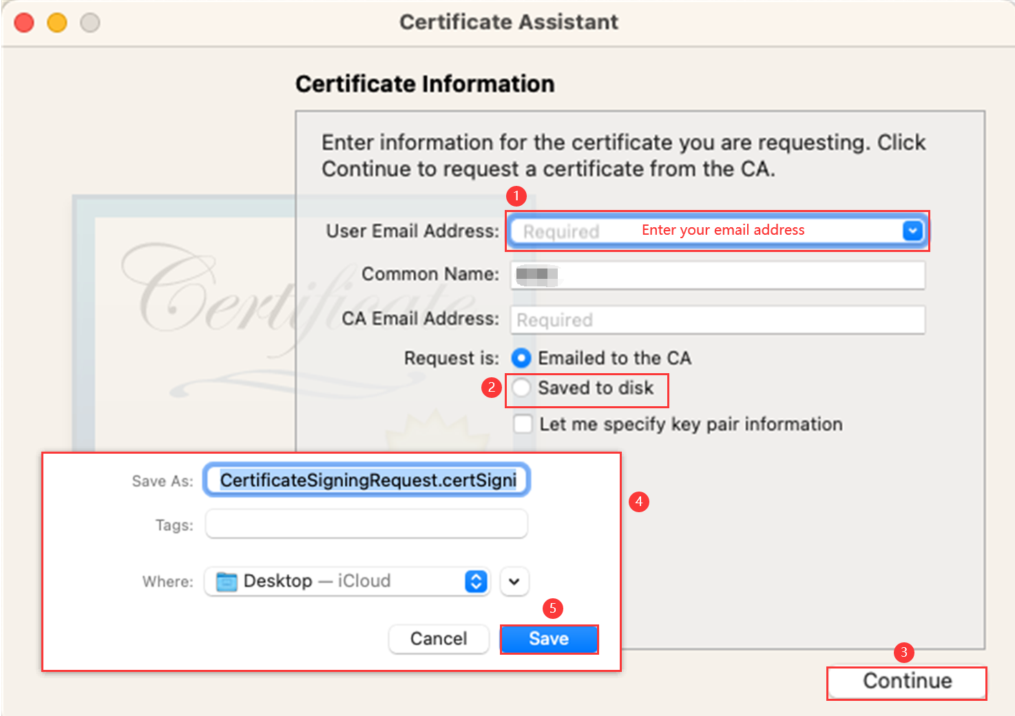 Obtaining an iOS Certificate-FineReport Help Document