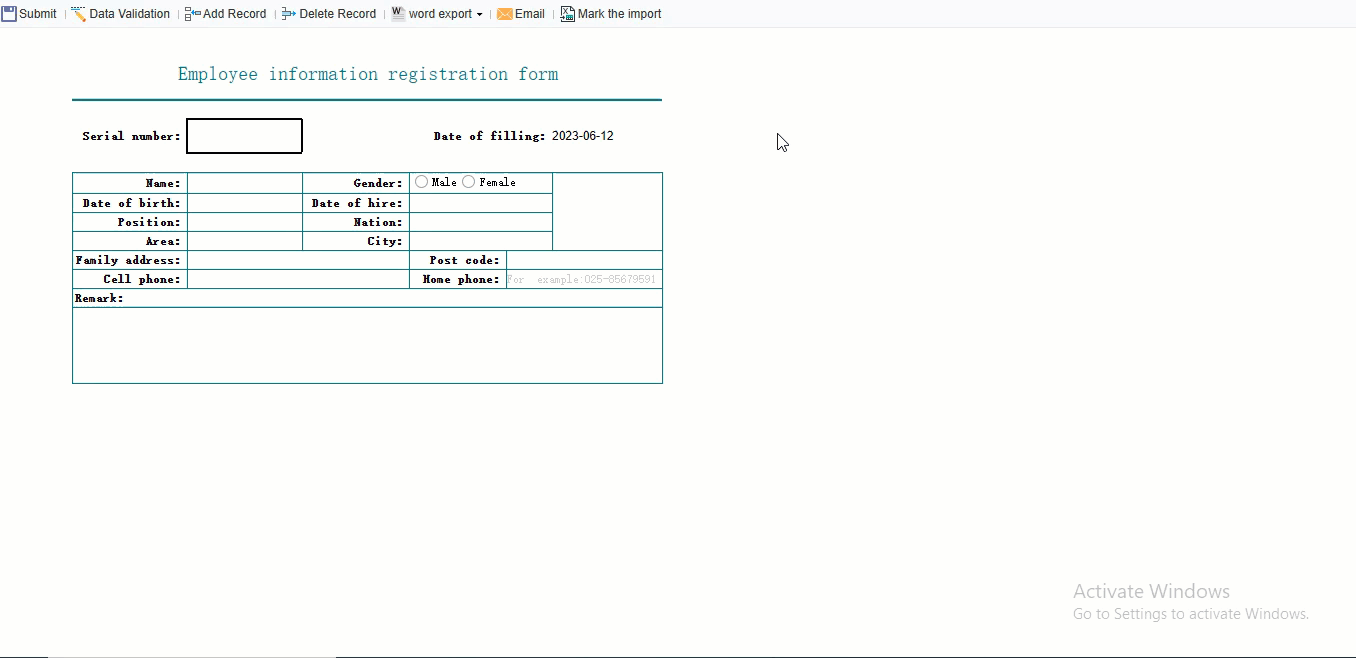 Excel Import Mark-FineReport Help Document
