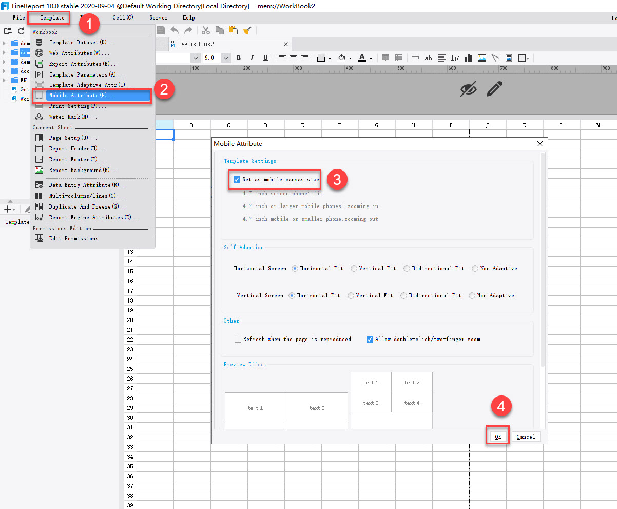 Typical Mobile Reports-FineReport Help Document