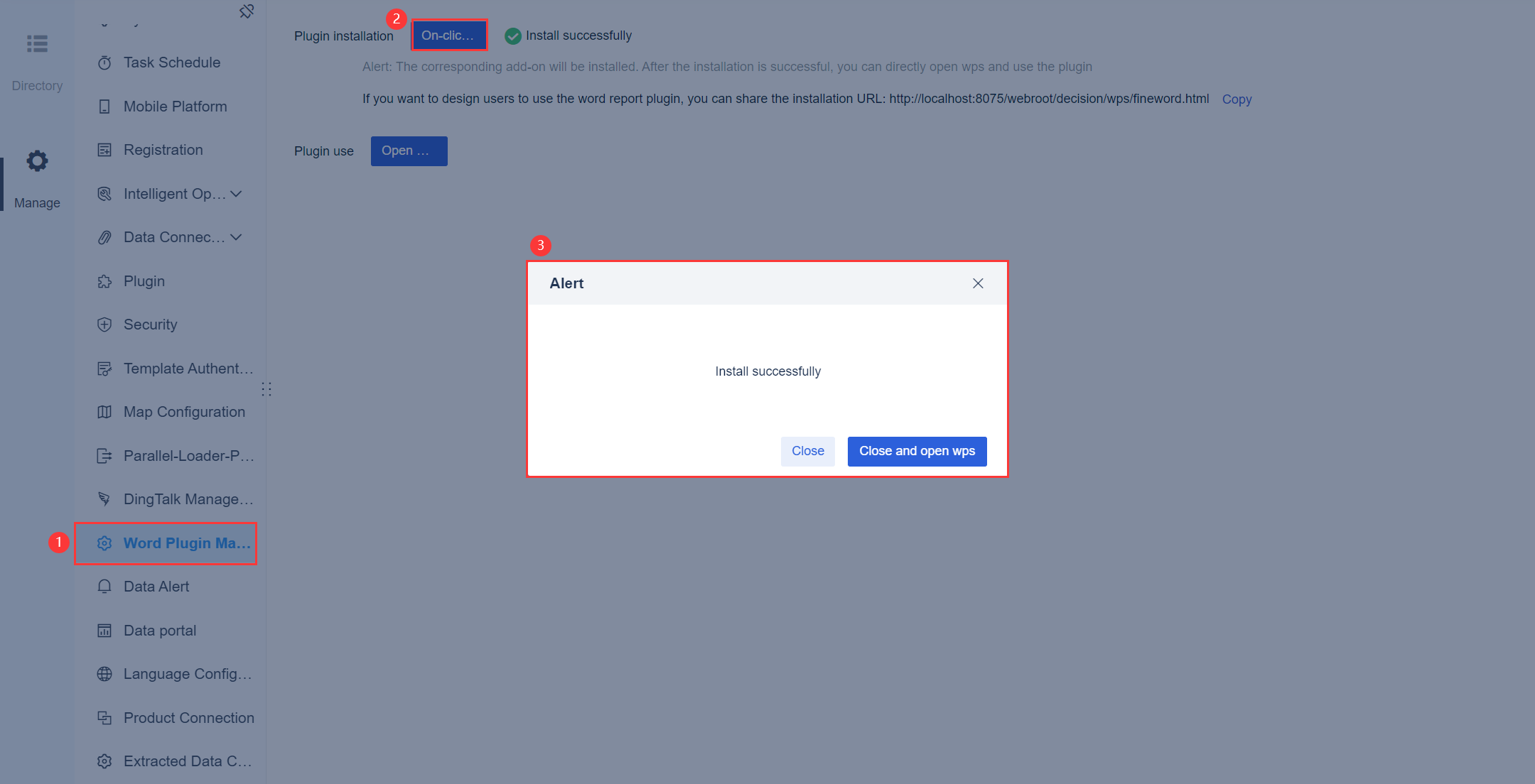 Word Report Plugin Overview-FineReport Help Document