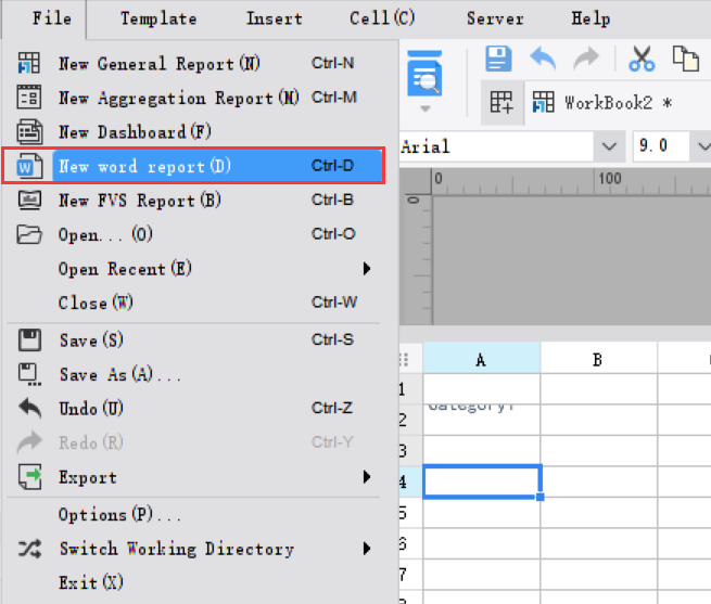Word Report Plugin Overview-FineReport Help Document