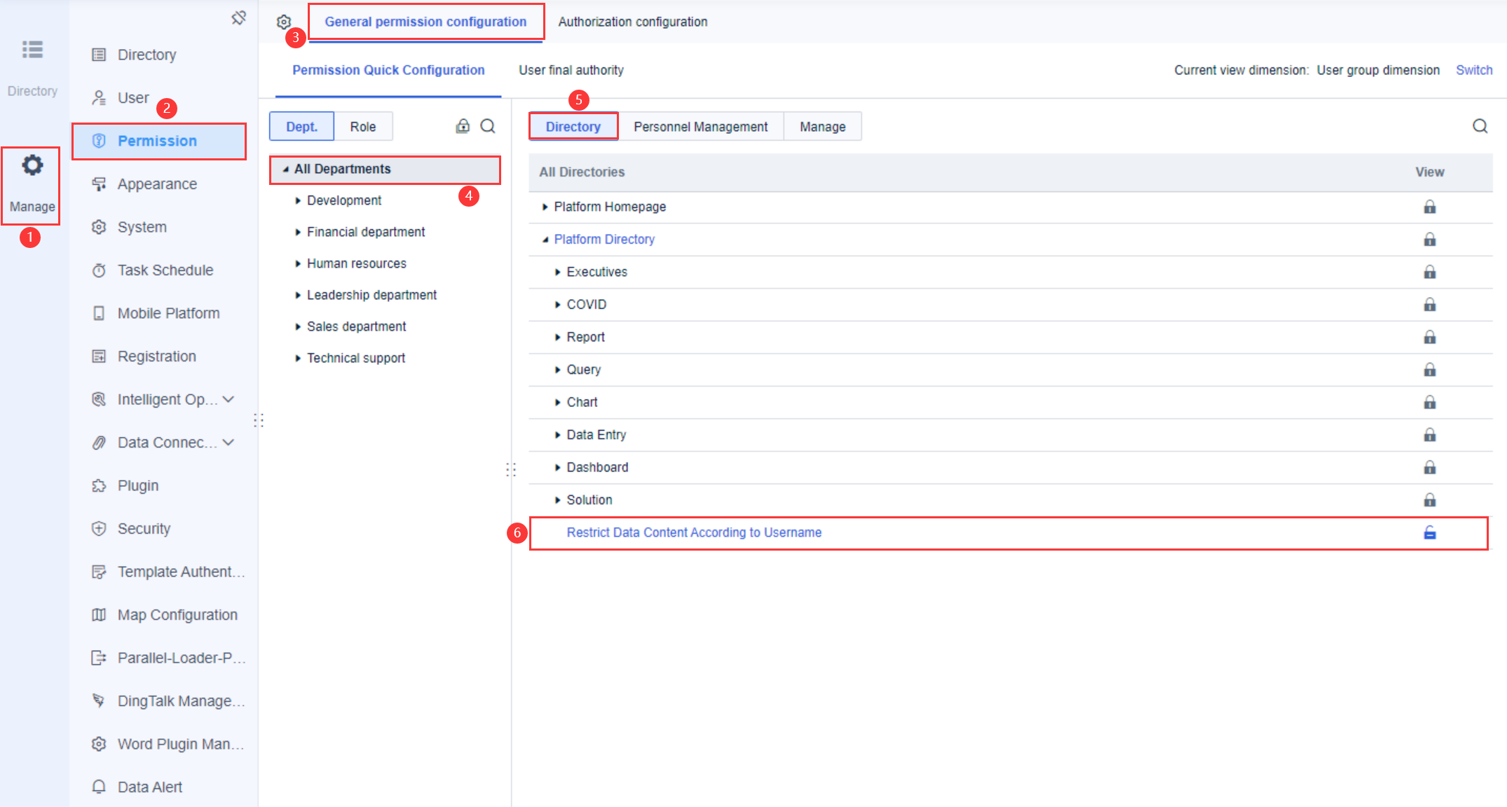Fine-Grained Permission Control by Parameter-FineReport Help Document