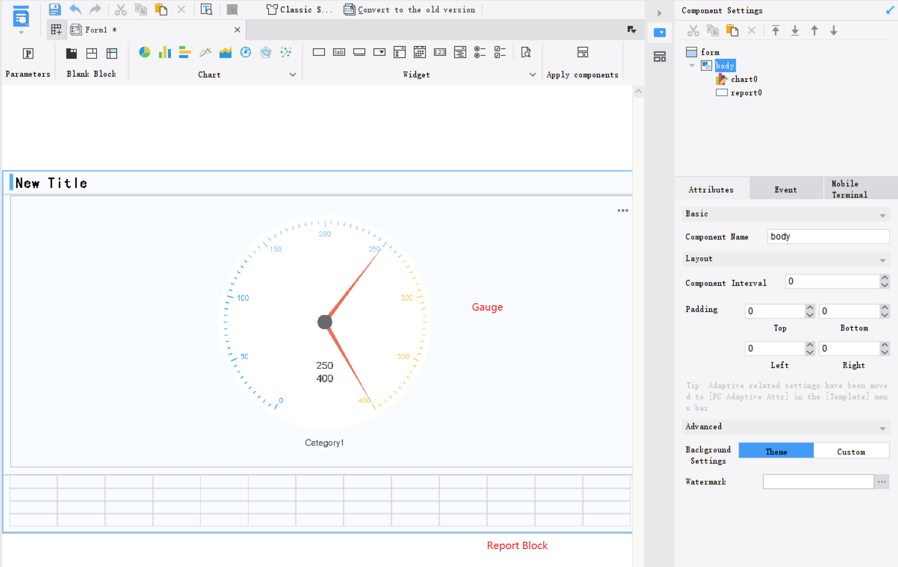 Chart Data Auto Refresh-FineReport Help Document