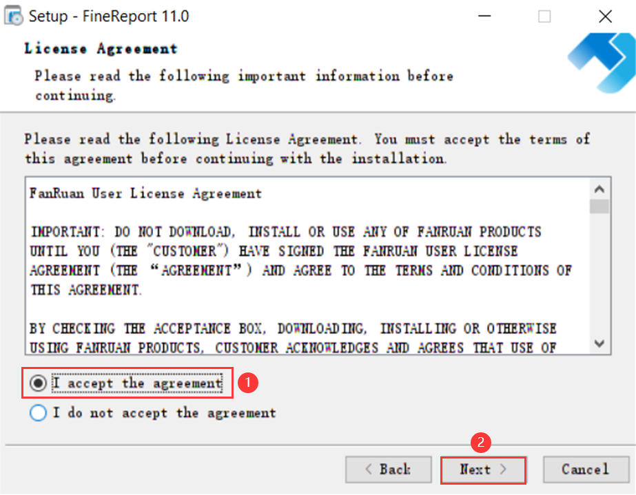 Designer Installation-FineReport Help Document