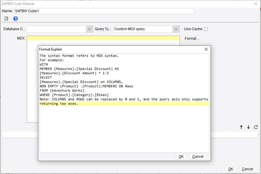 New SAP BW Dataset Plugin-FineReport Help Document