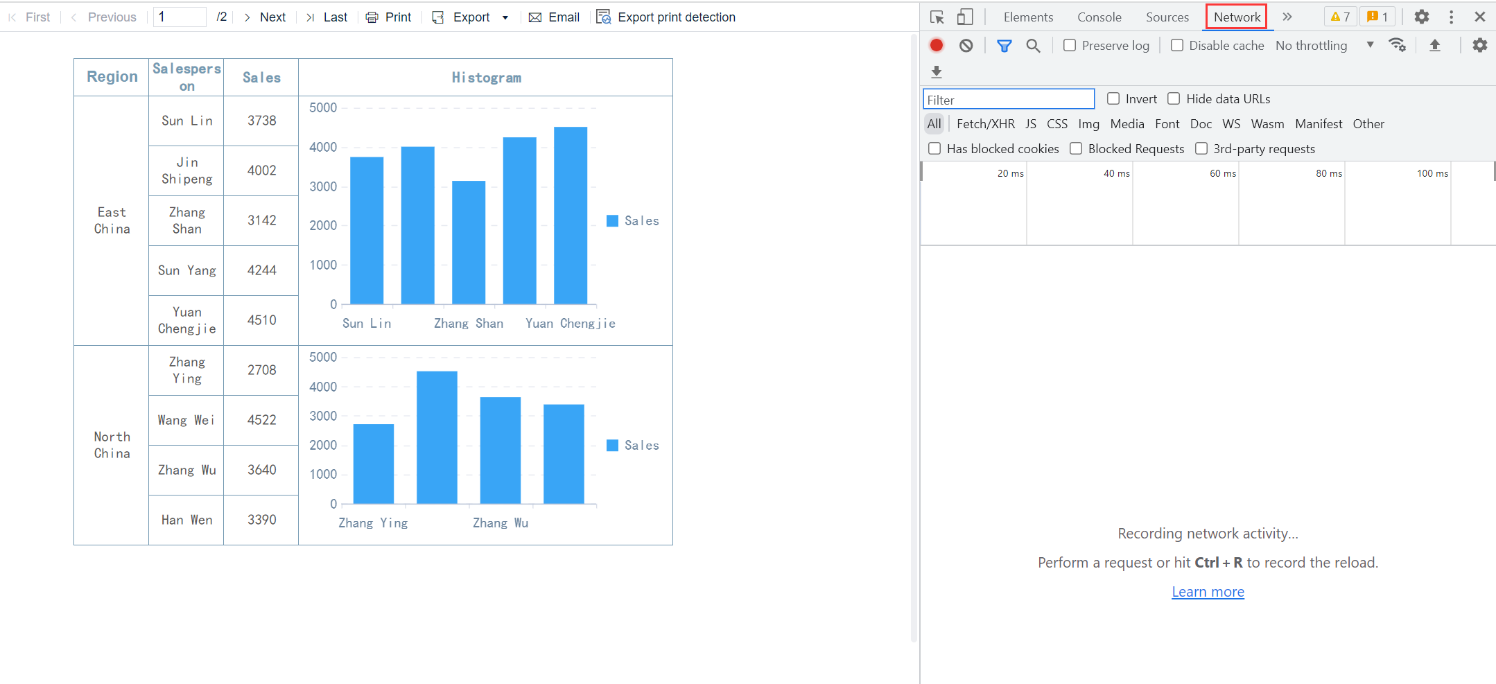 Export Print Detection-FineReport Help Document