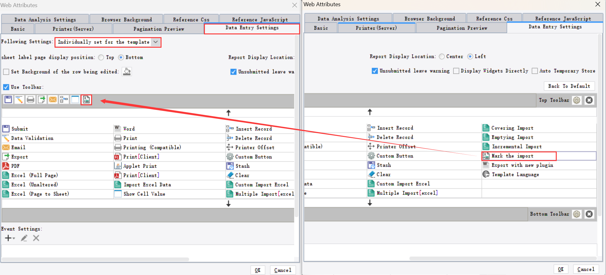 Display Value Conversion During Excel Import-FineReport Help Document
