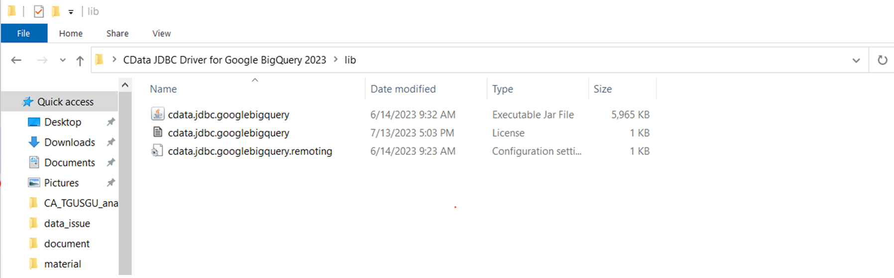 Data Connection to Google BigQuery-FineReport Help Document