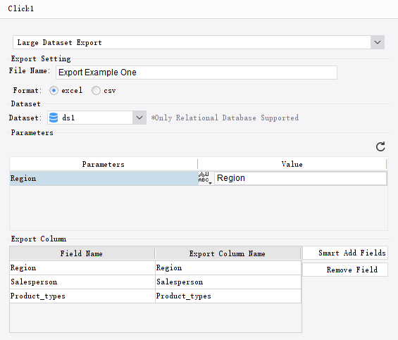 Large Dataset Export Plugin-FineReport Help Document