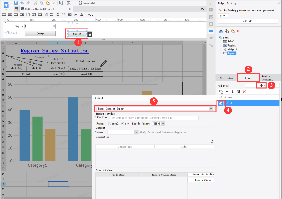Large Dataset Export Plugin-FineReport Help Document
