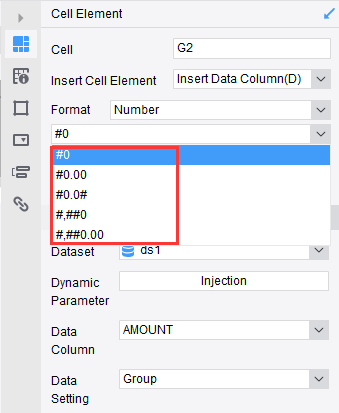 Data Display Format-FineReport Help Document