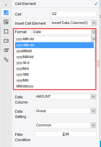 Data Display Format-FineReport Help Document