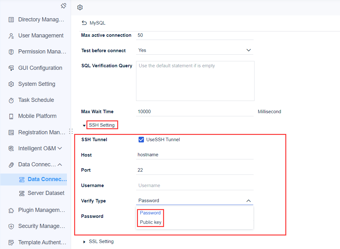 [Platform] Data Connection Management-FineReport Help Document