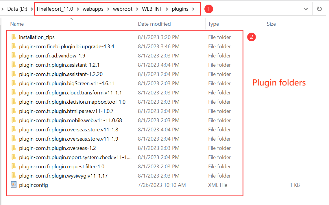 Server Plugin Management-FineReport Help Document