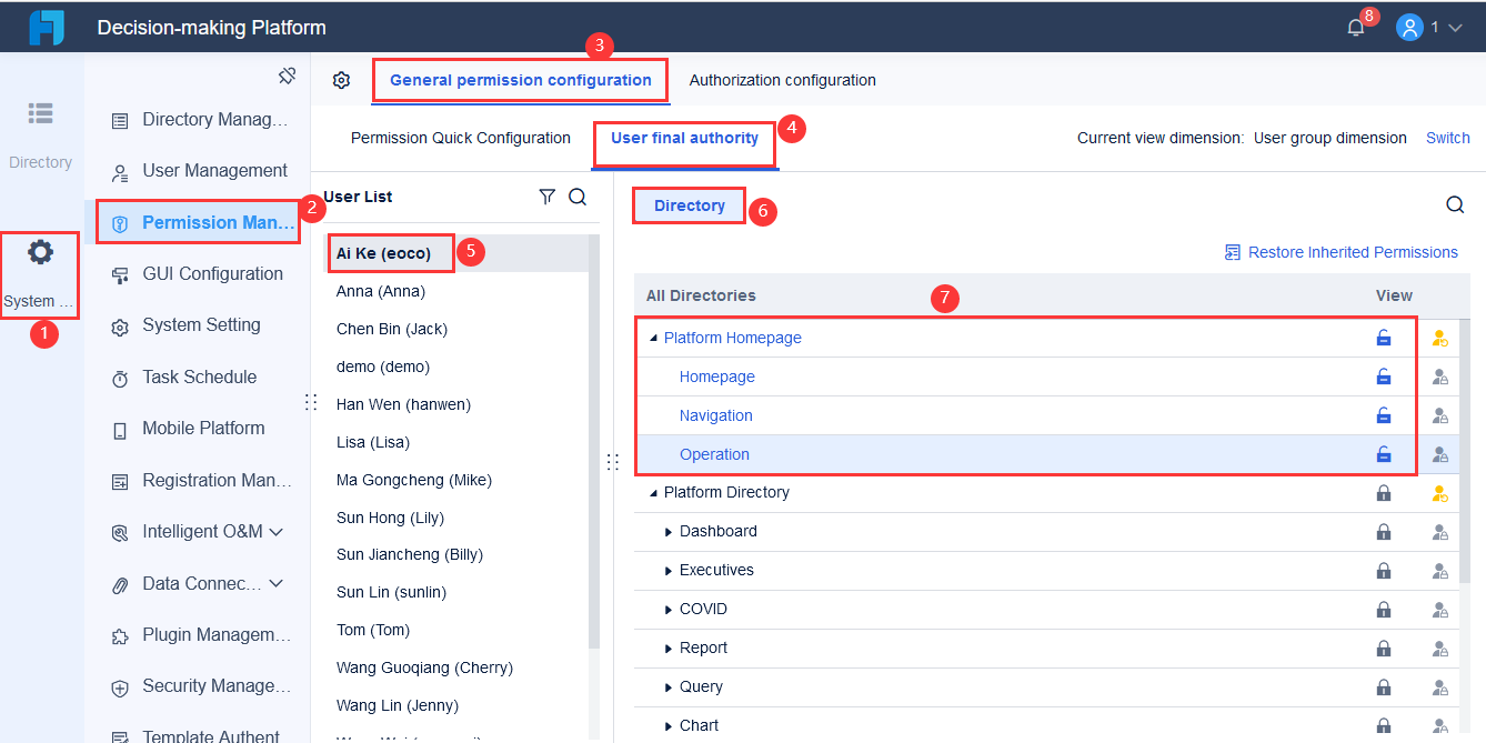 Viewing and Using Data Portal-FineReport Help Document
