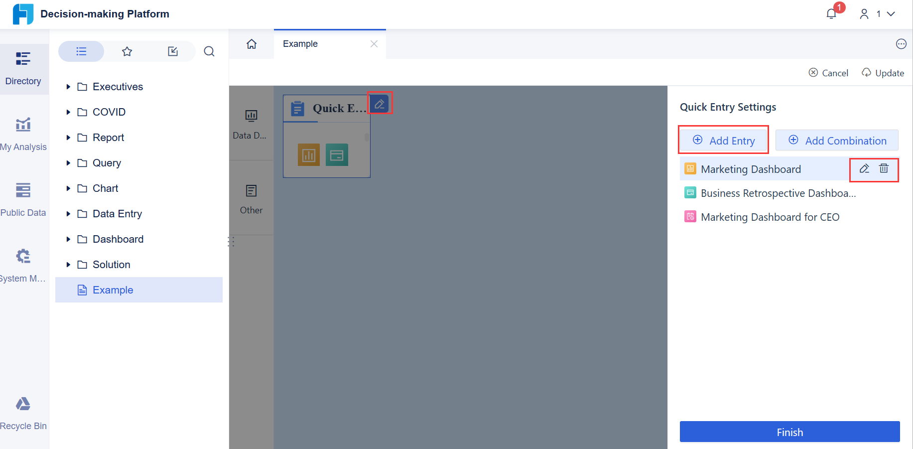 Customizing Data Portal-FineReport Help Document