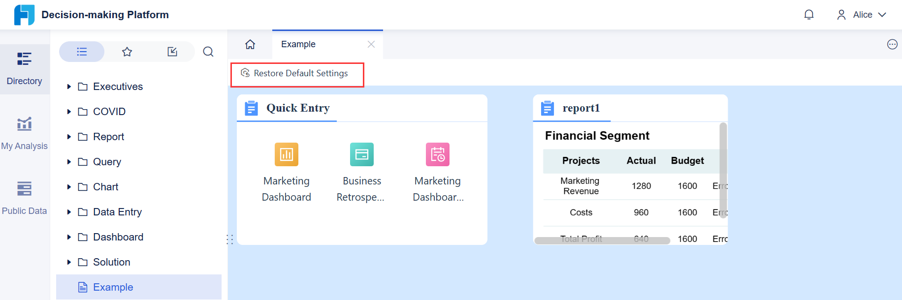Customizing Data Portal-FineReport Help Document