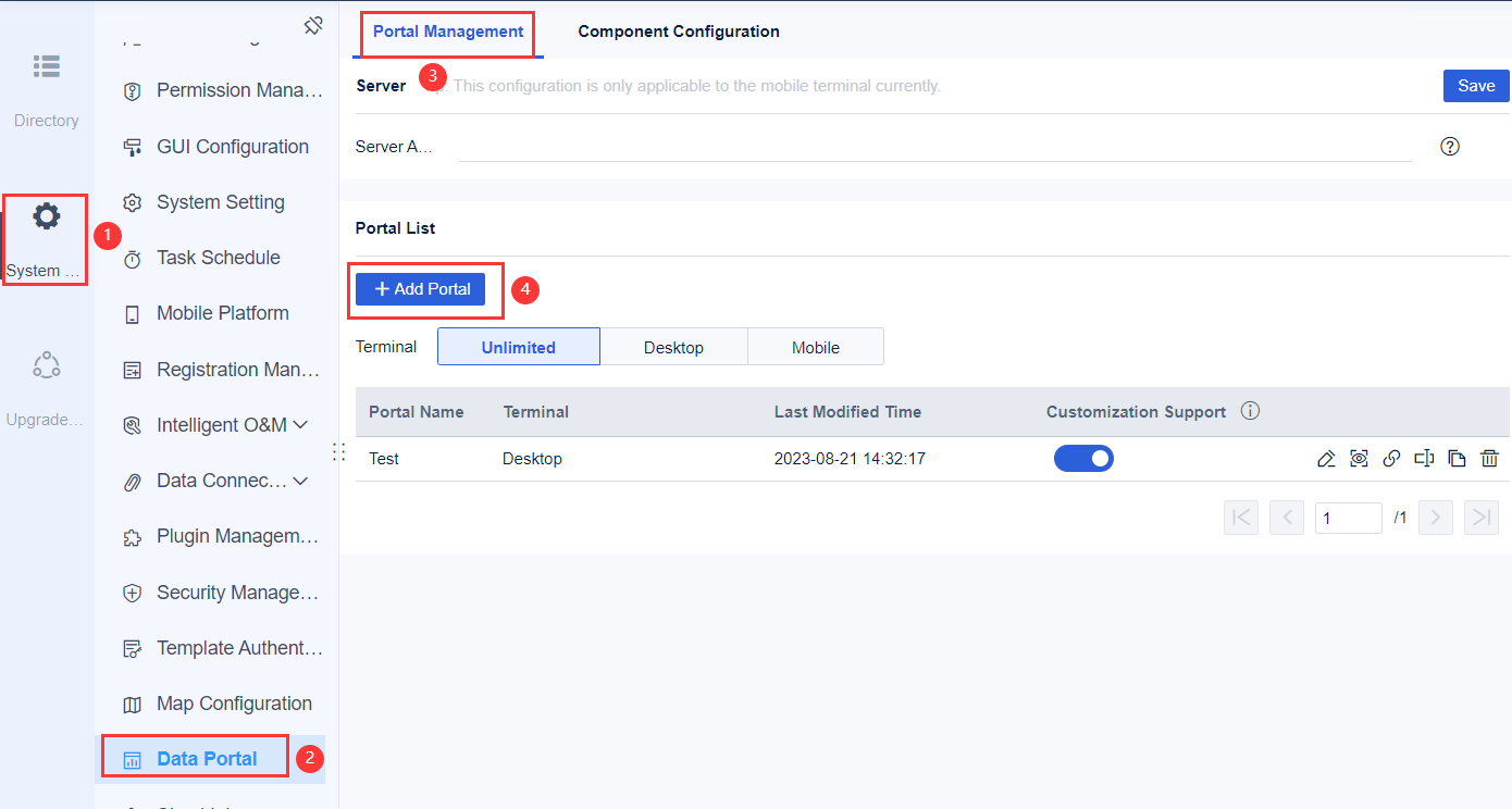 Data Dashboard Component-FineReport Help Document