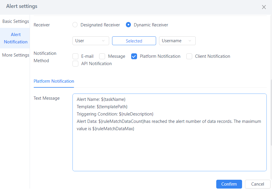 Data Alert Use Instruction-FineReport Help Document
