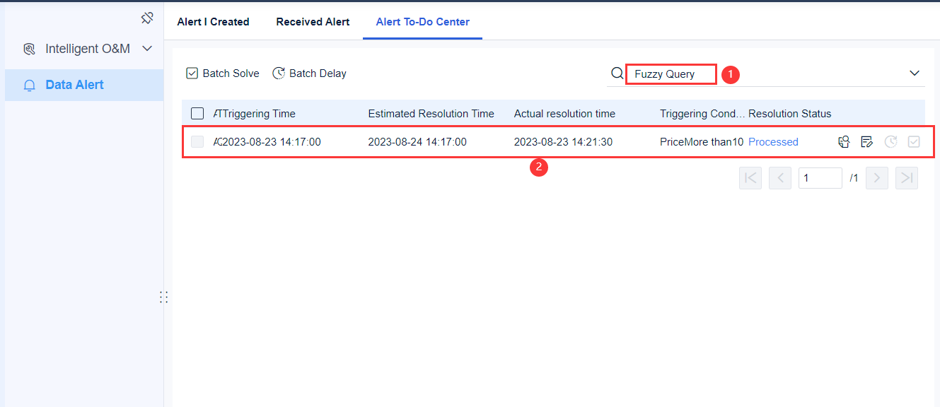 Managing an Alert Task-FineReport Help Document