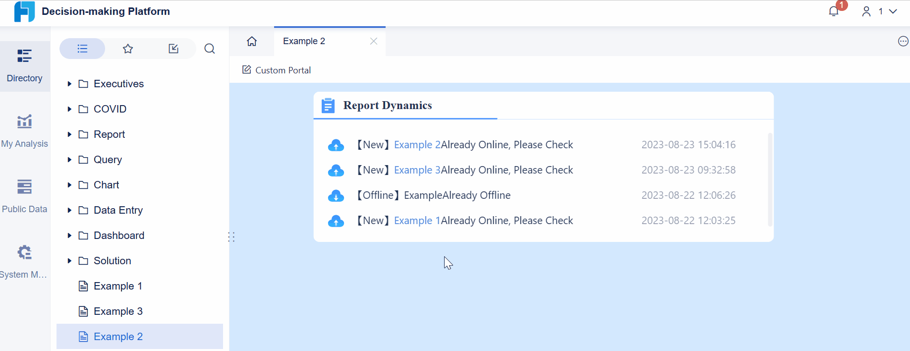 Report Dynamics Component-FineReport Help Document