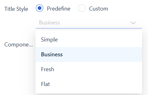 Data Portal Style-FineReport Help Document