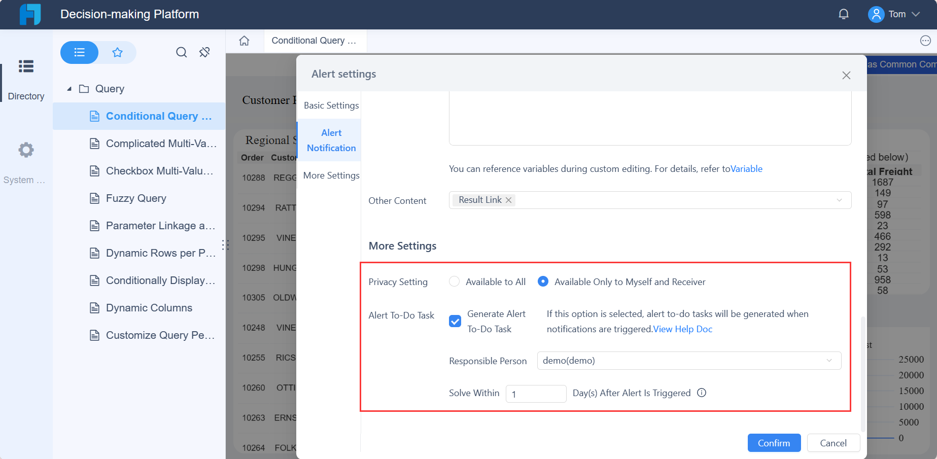 Creating an Alert Task-FineReport Help Document