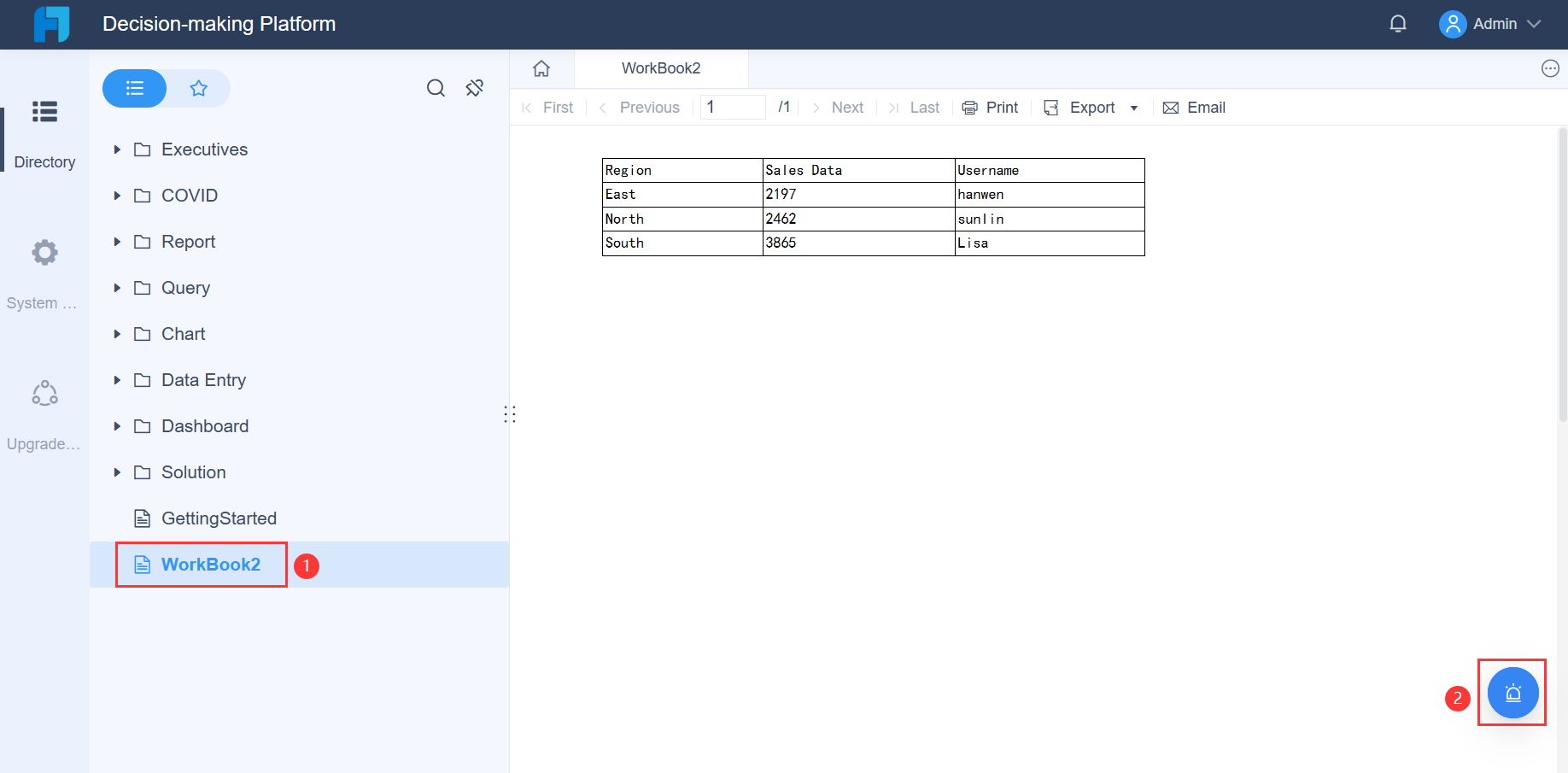 Creating an Alert Task-FineReport Help Document