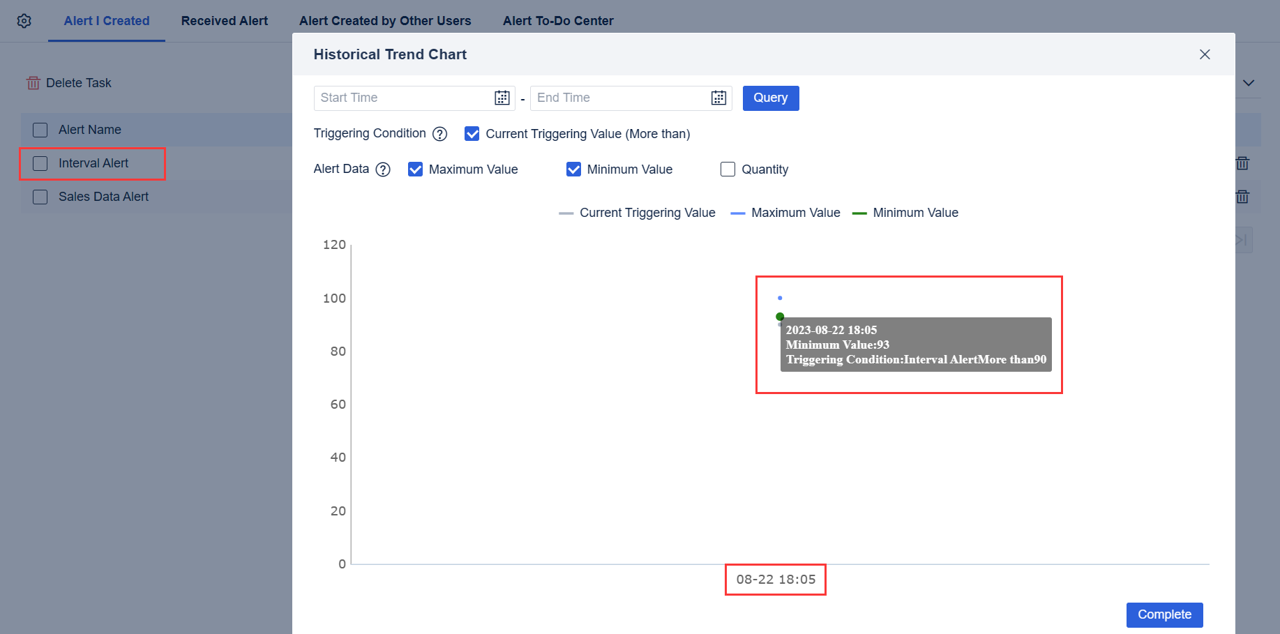 Creating an Alert Task-FineReport Help Document