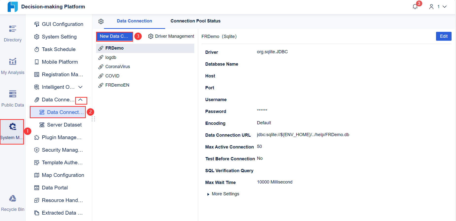 StarRocks Data Connection-FineReport Help Document