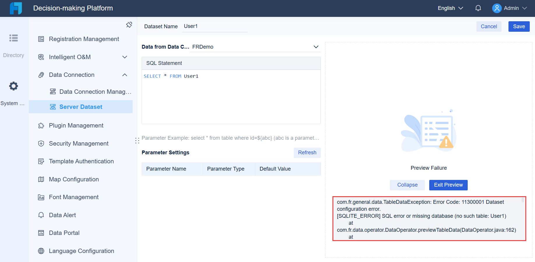 Security Protection-FineReport Help Document