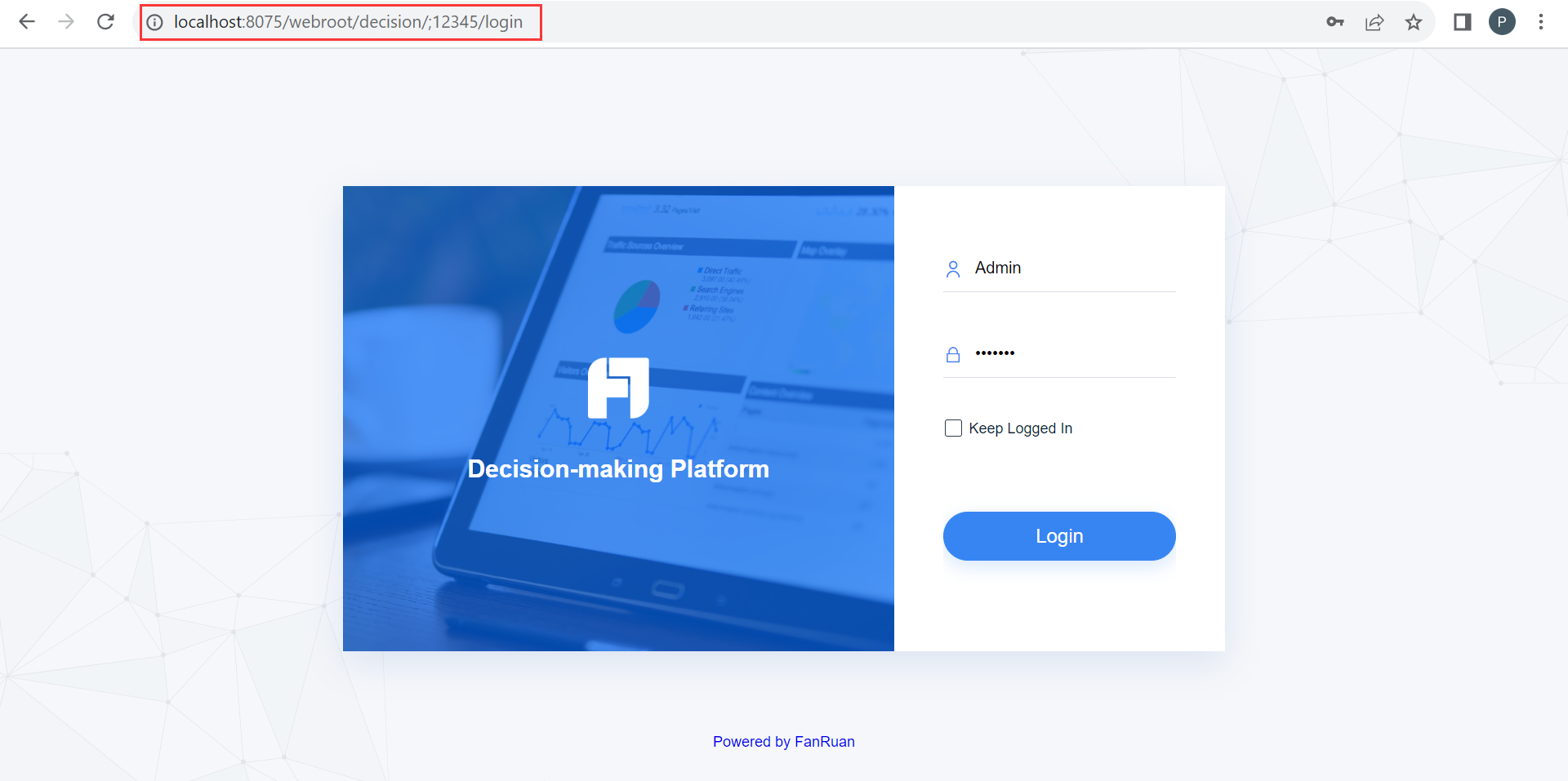 Security Protection-FineReport Help Document