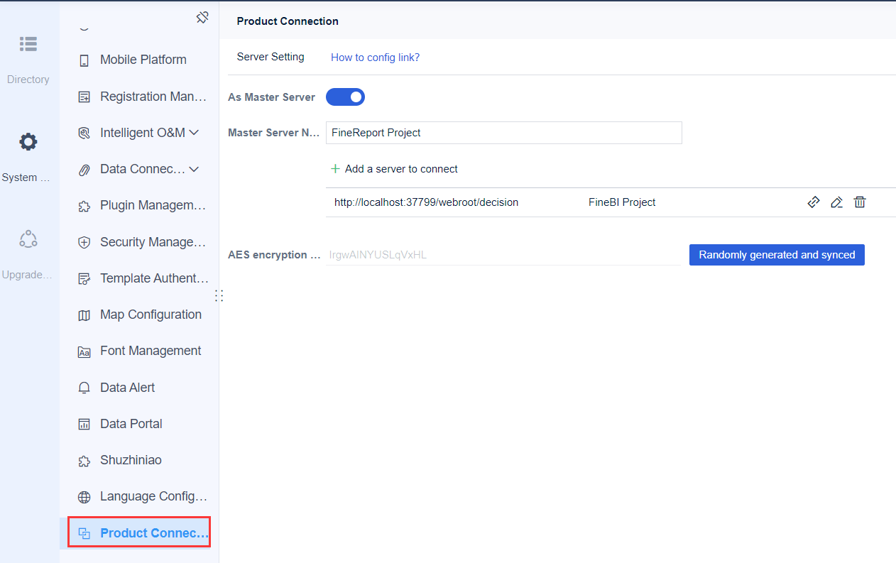 Multi-Product Connection Plugin-FineReport Help Document